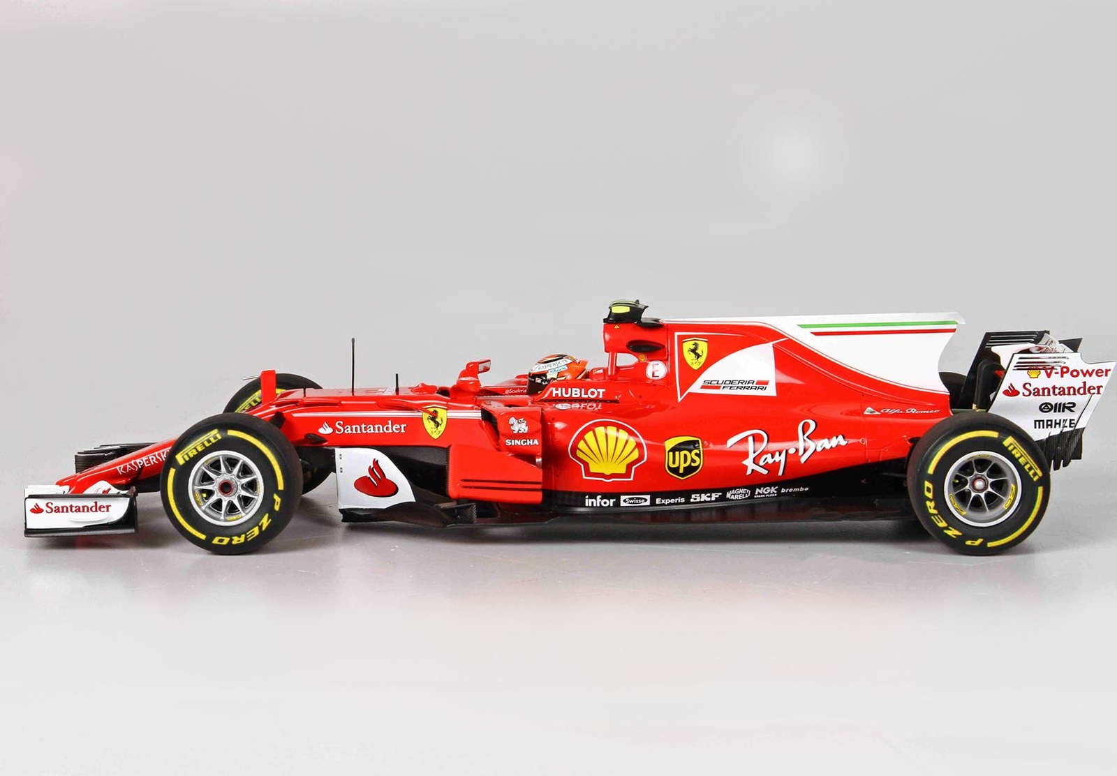 BBR {BBR181707} 1/18 Ferrari SF70-H GP Australia 2017 End Of Race #7 | eBay