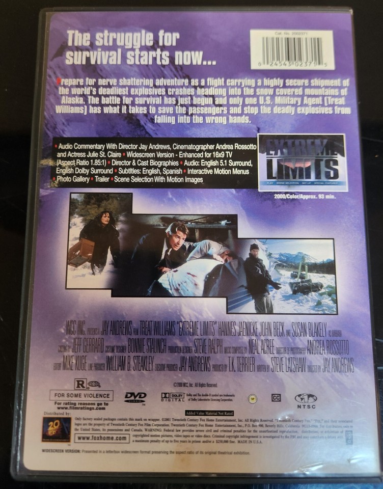 Extreme Limits (DVD, 2001) 24543023715| eBay