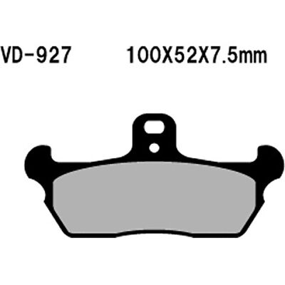 VESRAH VD-927 SEMI-METALLIC BRAKE PADS | eBay