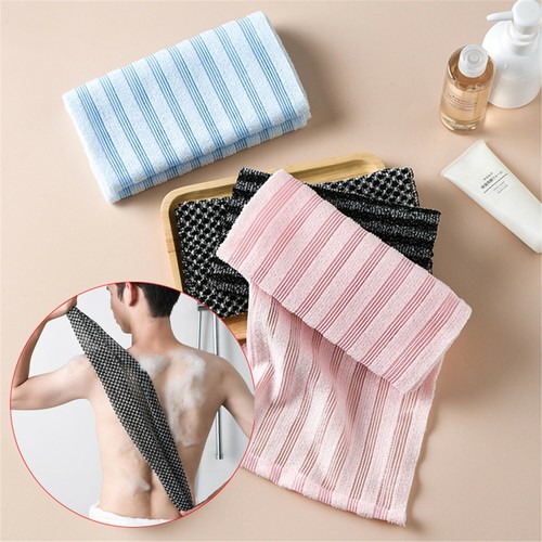 Body Rub Massage Washcloth Back Scrubber Exfoliating Bath Towel Shower ...