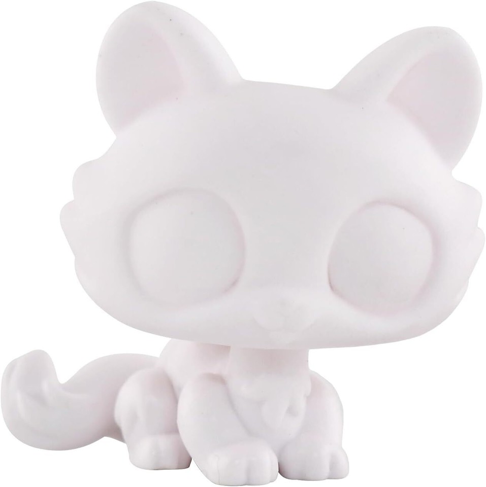 Custom lps White Bases Pack, 50pcs lps White Molds for DIY lps Figure ...