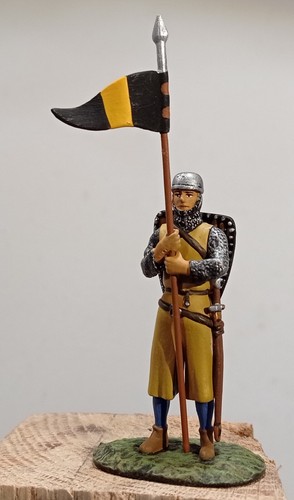 Piquier allemand (XIIIe siècle) - soldat de plomb Altaya | eBay