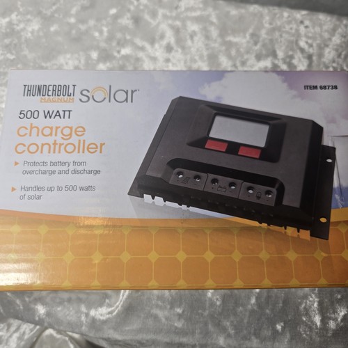 Thunderbolt Magnum Solar 500 Watt Charge Controller #68738 NEW BOX | eBay