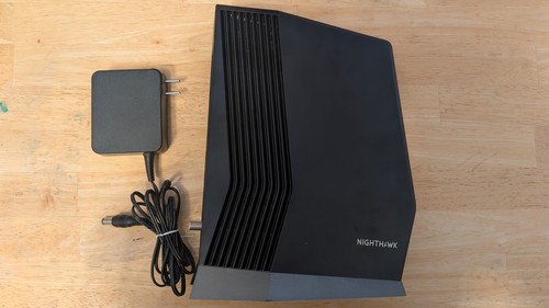 NETGEAR Nighthawk AX6000 CAX80 Cable Modem Router with Built-In WiFi 6 ...