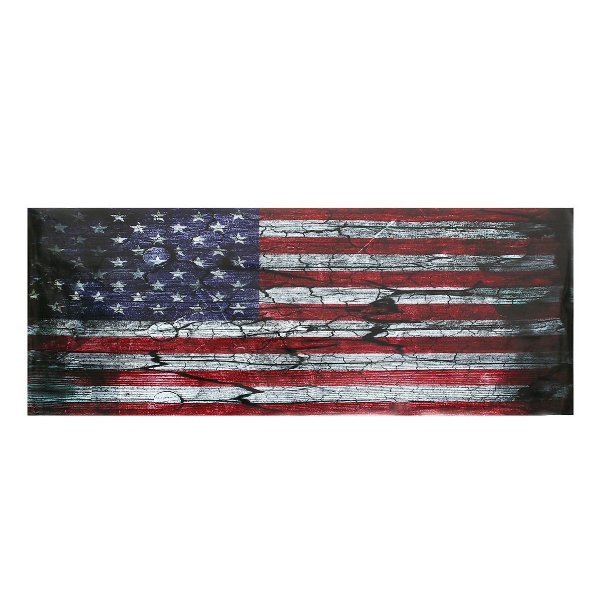 Multi Color American Flag Tailgate Wrap Vinyl Graphic Car Decal Sticker ...