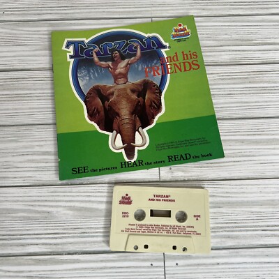 Kid Stuff Records And Tapes - Tarzan And His Friends W/ Cassette DBR ...