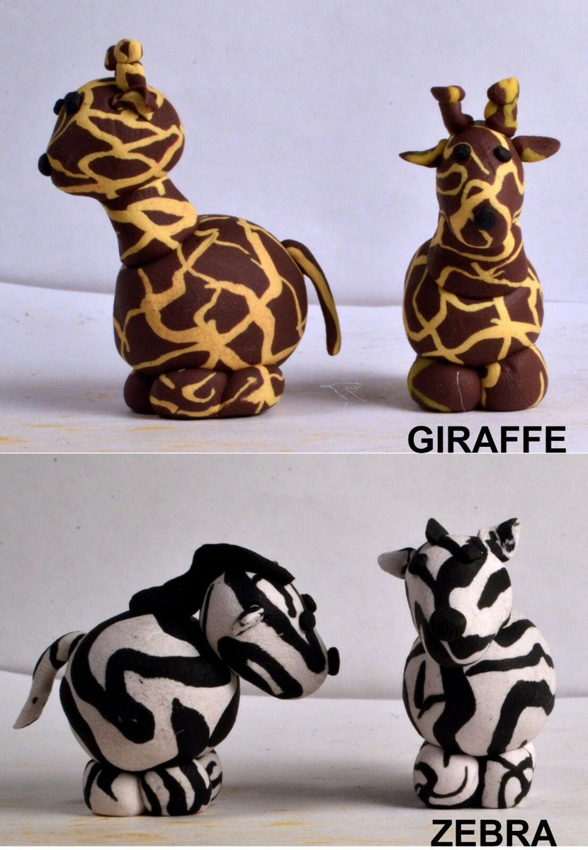 Miniature Clay Animals