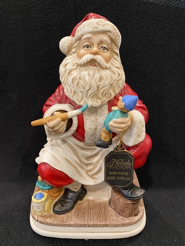 Melody In Motion “Santa Claus” RETIRED Music Box Made By Waco. | eBay