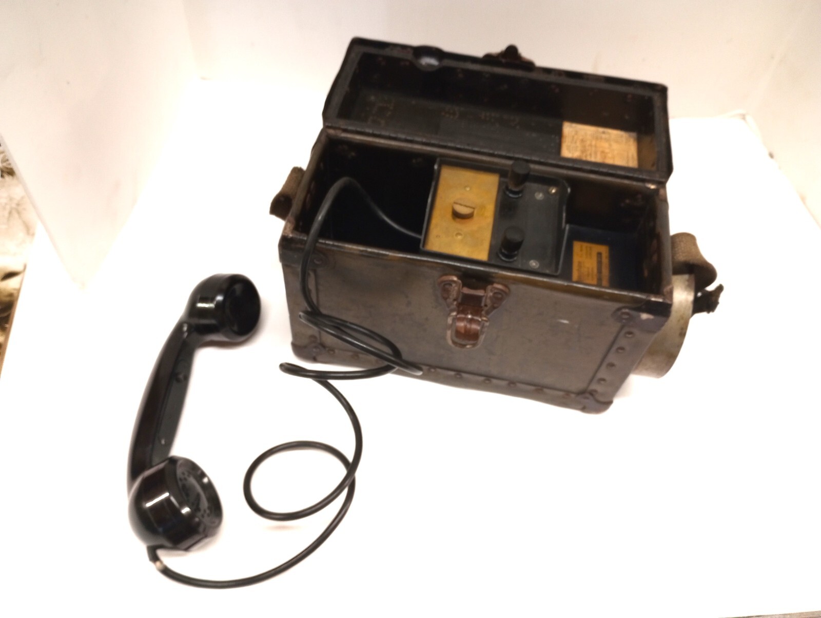 RARE RAILROAD TRAIN PHONE RADIO TELEPHONE MONOPHONE AUTOMATIC ELECTRIC ...