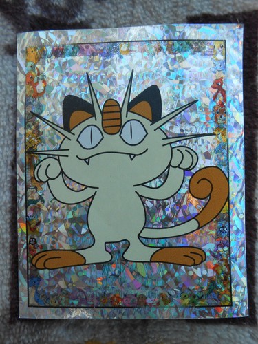 MIAOUSS/MEOWTH #S11 - STICKER MERLIN COLLECTION 99 - POKEMON - TRES BON ...