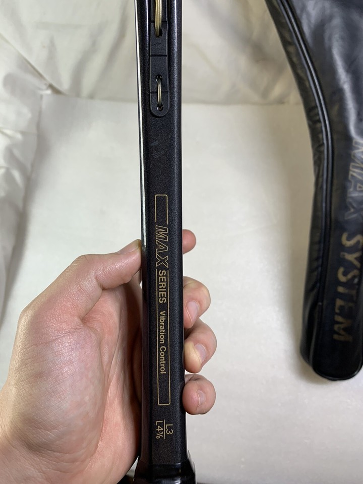 Rare Vintage Dunlop Black Max II Graphite Composite Tennis Racket ...