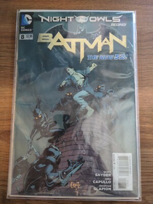 Batman #8 Original Packaging The New 52 1st Print-Scott Snyder Greg ...
