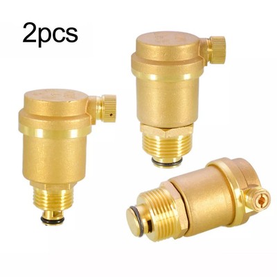 Heating System Brass Automatic Air Bleeder Valves 2 Pieces DN15 DN20 ...