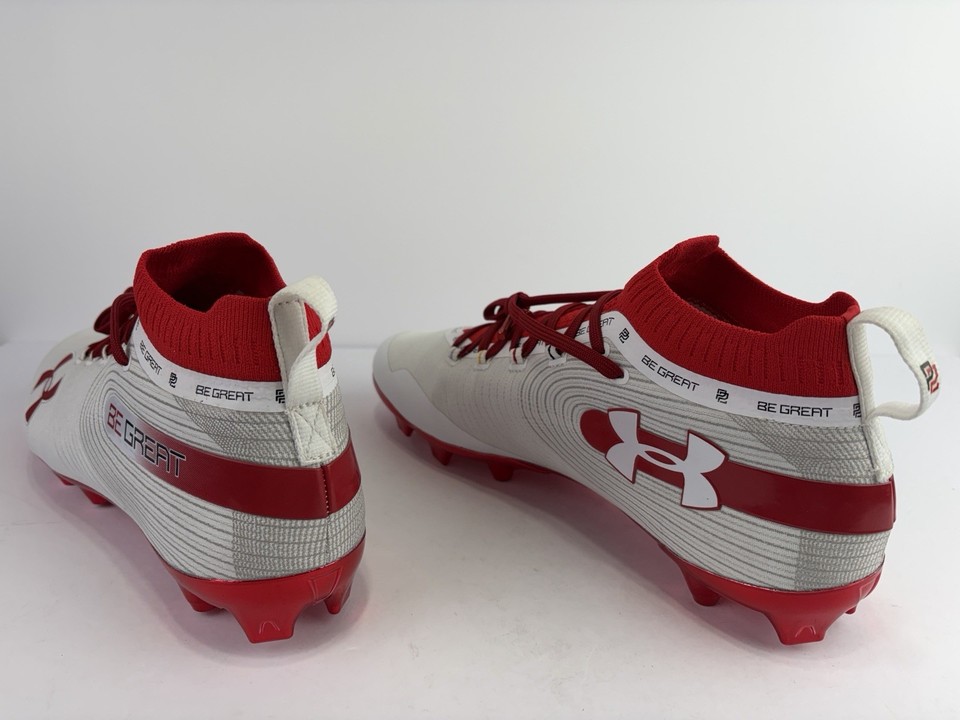 Under Armour Patrick Peterson 2018 PE Football Cleats 3022377-101 Men's ...