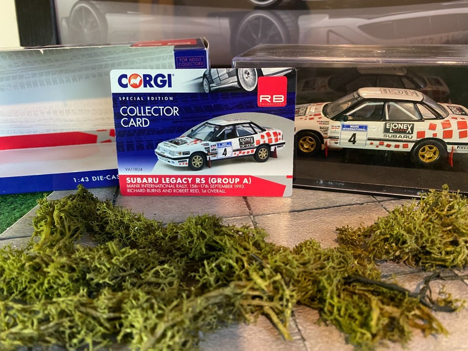 CORGI VANGUARD DIECAST MOTOR 1/43 SCALE MODEL REF: RICHARD BURNS ...