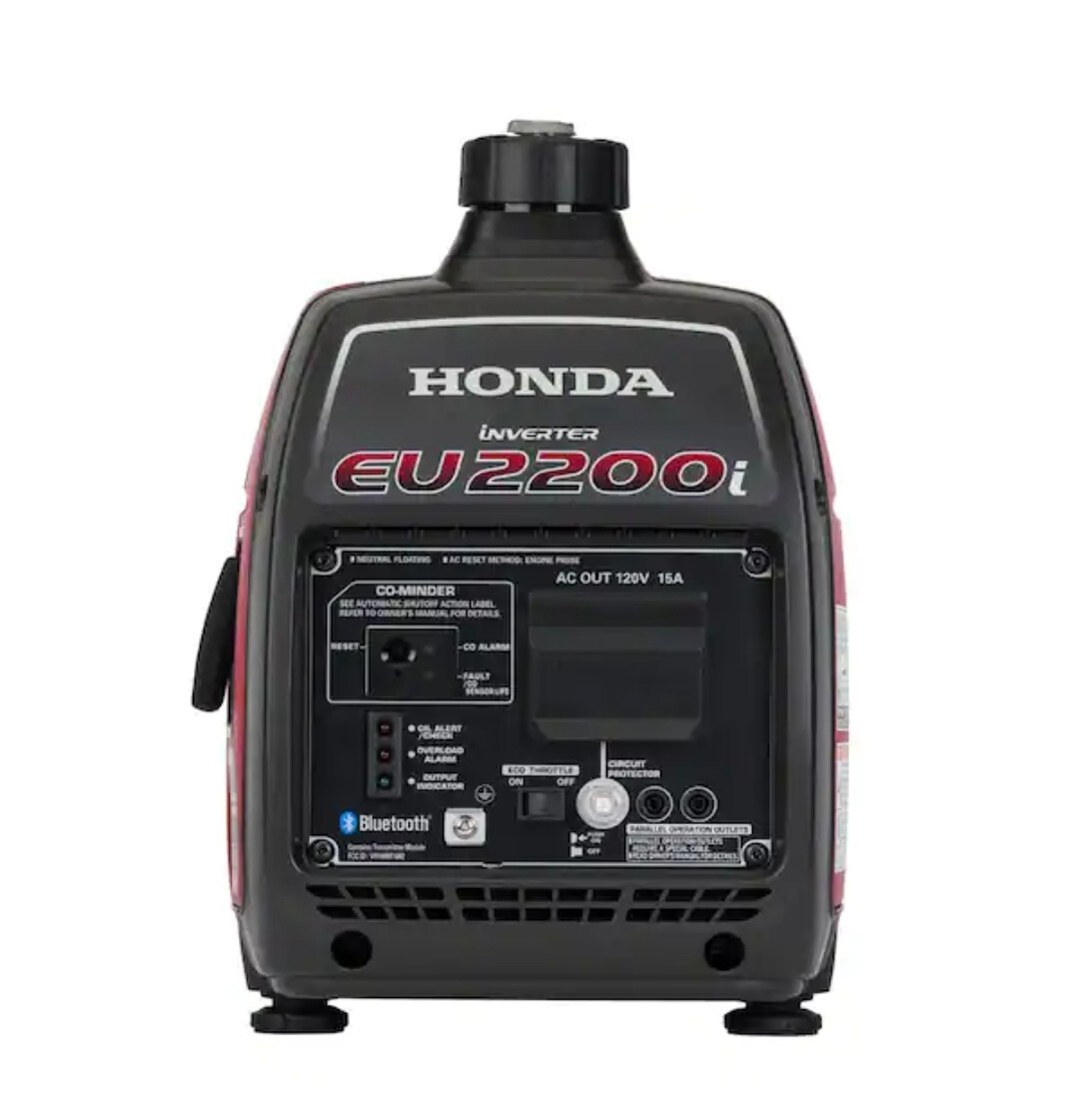 NEW Honda EU2200i Portable 2200W Gasoline Powered Inverter Generator ... NEW Honda EU2200i Portable 2200W Gasoline Powered Inverter Generator ...