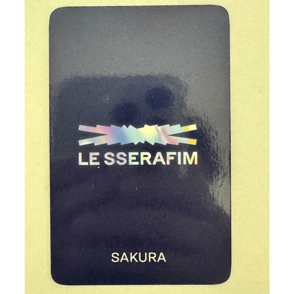 lesserafim Sakura Trading Card Sanok Perfect Night | eBay