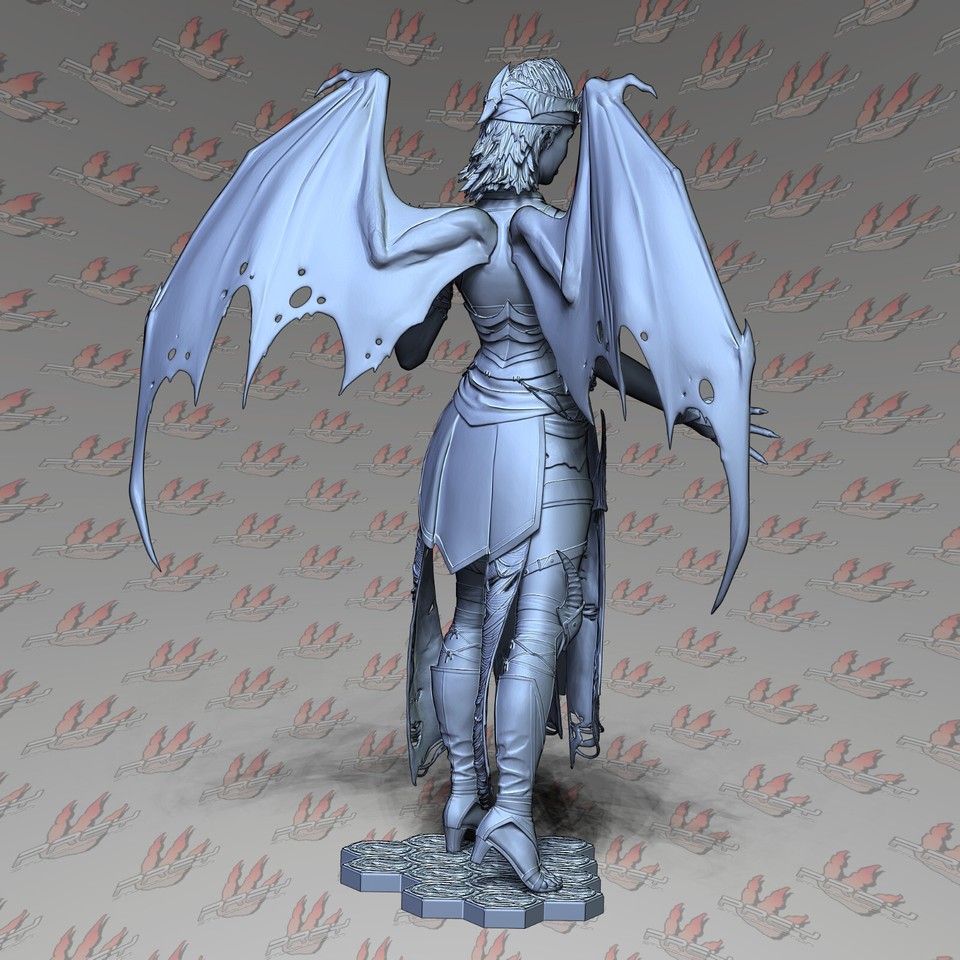 Nitara 3D Printed Figure - Mortal Kombat Vampire Warrior Collectible | eBay