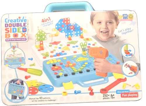 Creative Double Sided Box Build and Design Mosaic Puzzel 252+ Pieces ...