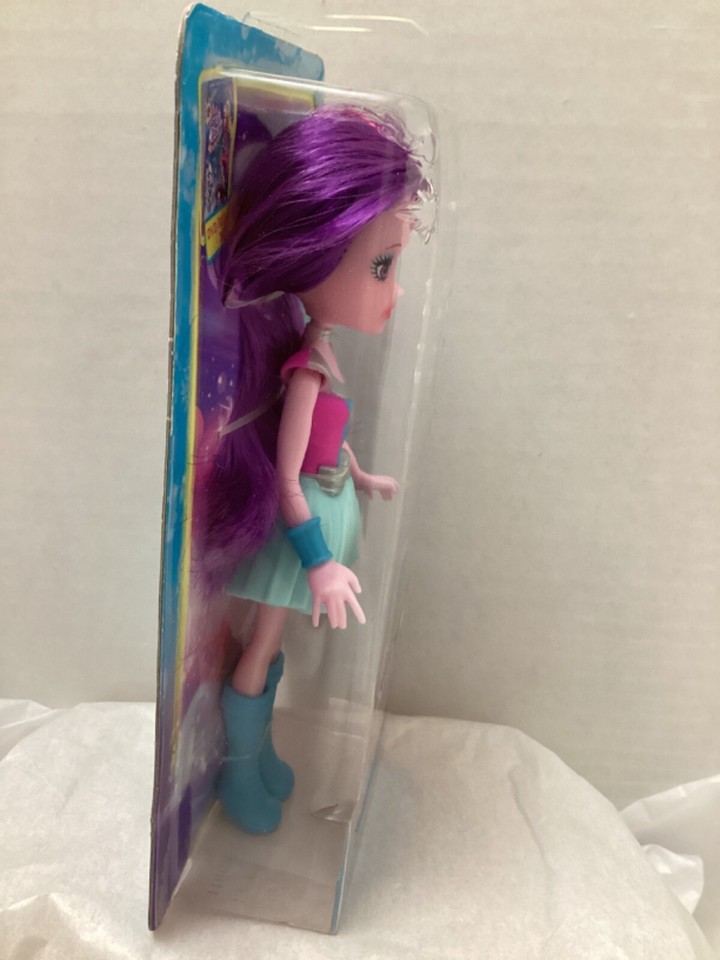 BARBIE 2015 STAR LIGHT ADVENTURE PURPLE HAIR SPRITE DOLL & SPACE ...