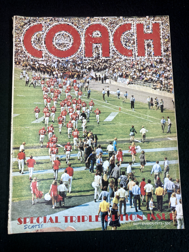 SCHOLASTIC COACH MAGAZINE SEPTEMBER 1973 | eBay
