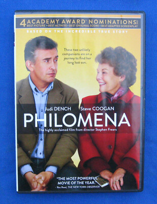 "Philomena" (DVD) Judi Dench-Steve Coogan-Stephen Frears-Drama-Comedy ...