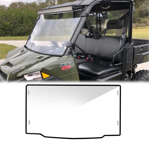 UTV Full Windshield for Polaris Ranger Midsize 500/570 Crew/EV/ETX 2015 ...