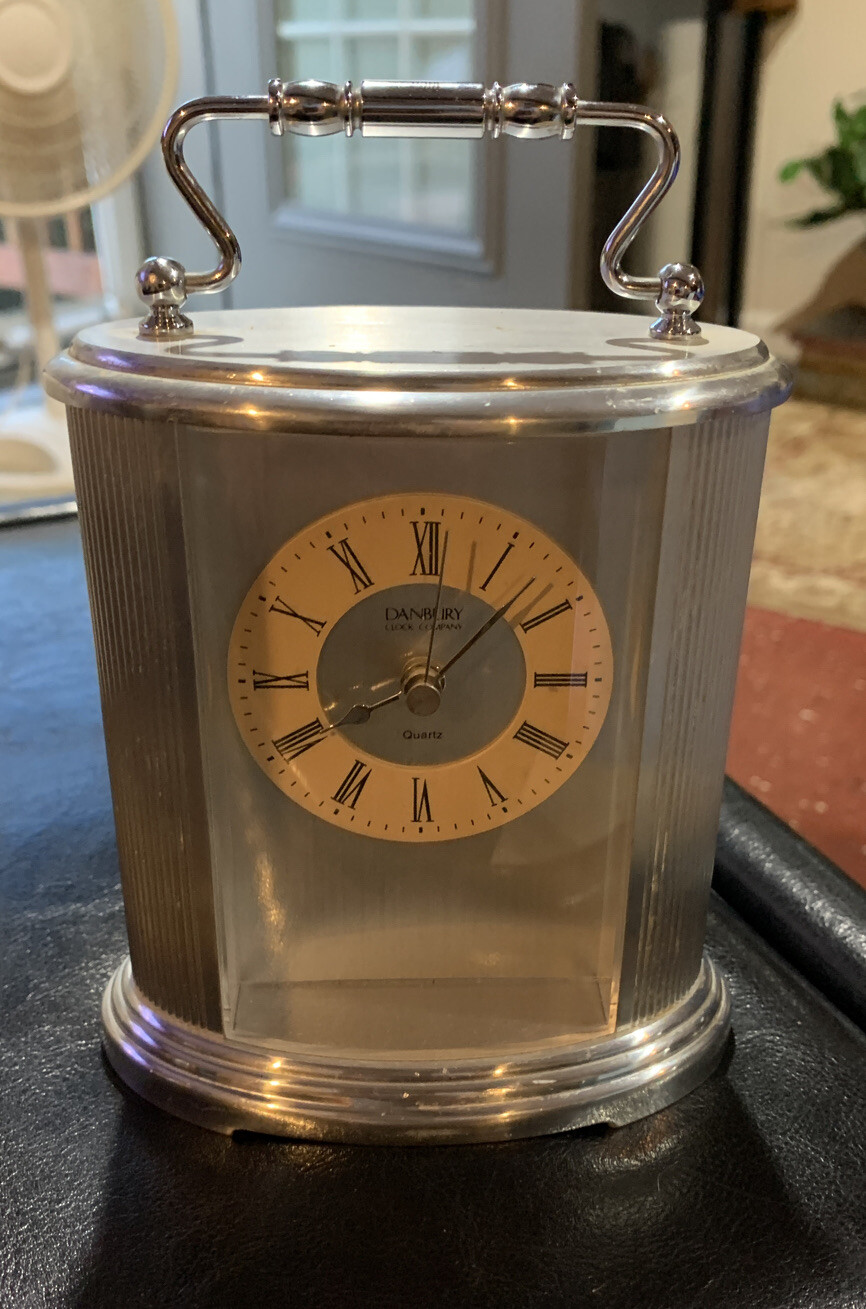 Danbury Clock Company Desk Mantle Clock | eBay
