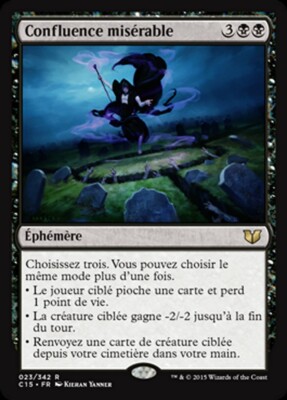 MRM FR/VF Confluence mis rable - Wretched Confluence MTG magic C15 | eBay