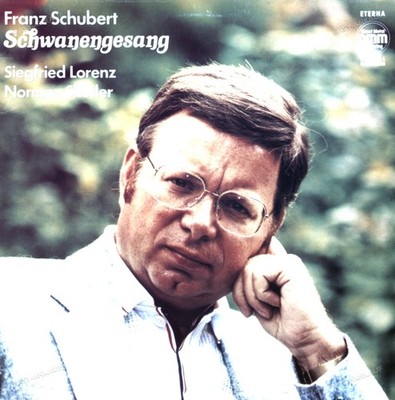 Franz Schubert - Siegfried Lorenz - Schwanengesang D 957 LP Amiga 1988 ...