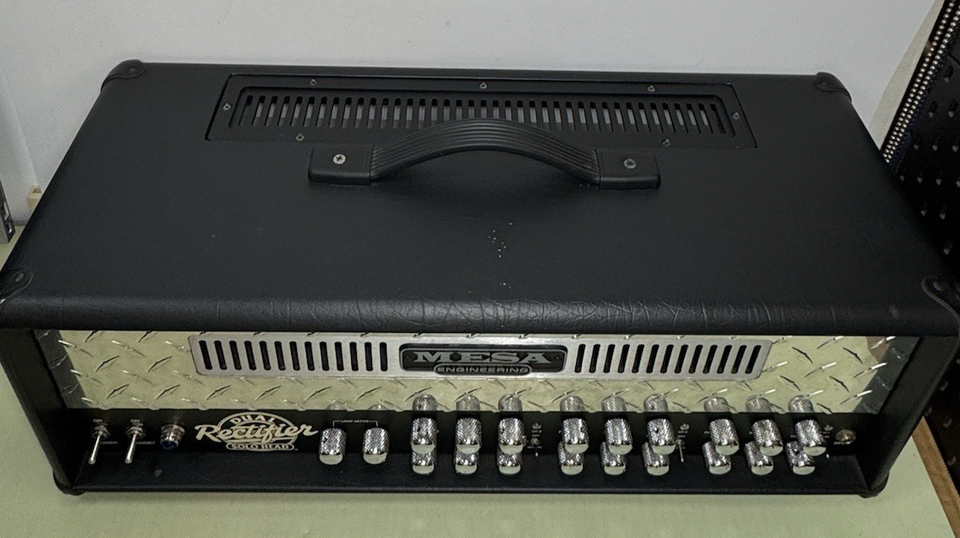 Mesa Boogie Dual Rectifier Solo Head 3Chan,100Watt Guitar Amp Head w ...