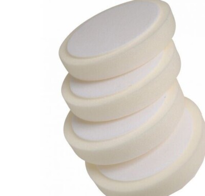 Fast Mover FMT6086 Hard White Compounding Pad with Hook & Loop 150 X ...