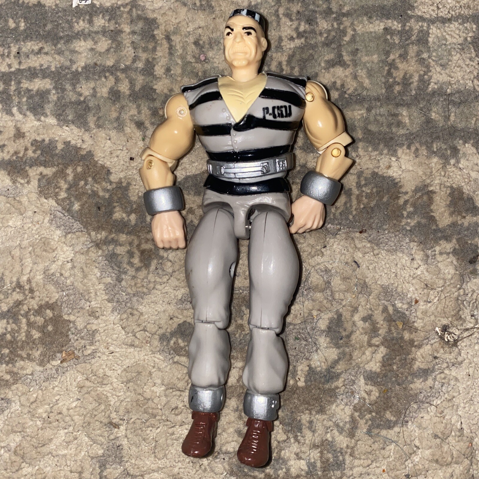 Hasbro Cops N Crooks Rock Krusher Loose Incomplete Action Figure ...
