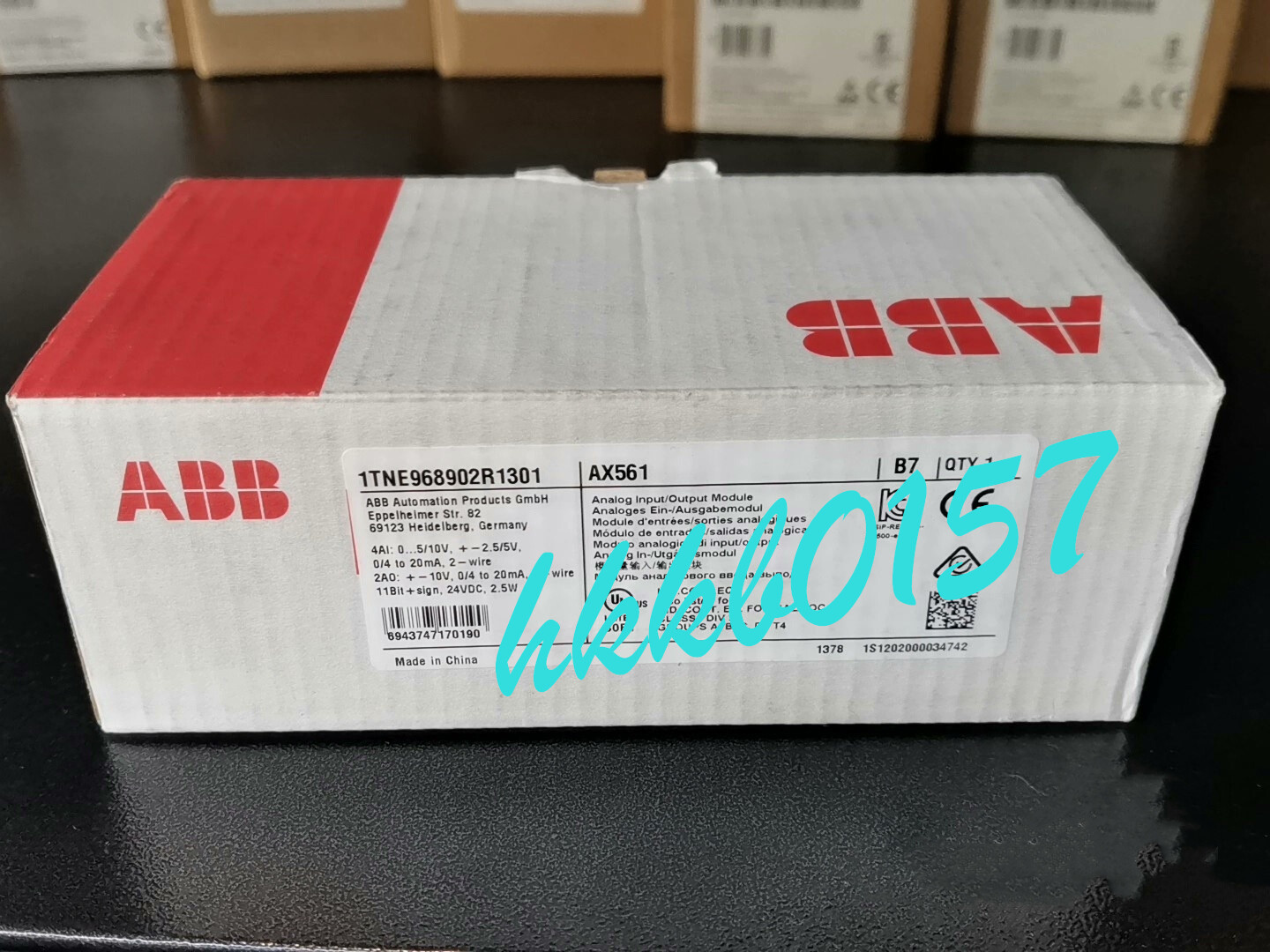 AX561 1TNE968902R1301 ABB Analysing I/O Module DHL/FedEx brand new | eBay
