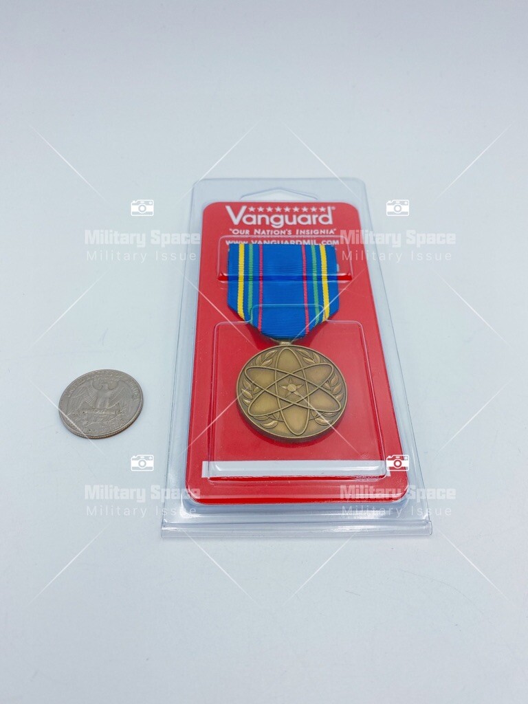 Nuclear Deterrence Operations Service Medal Ribbon US GOLD ANODIZED