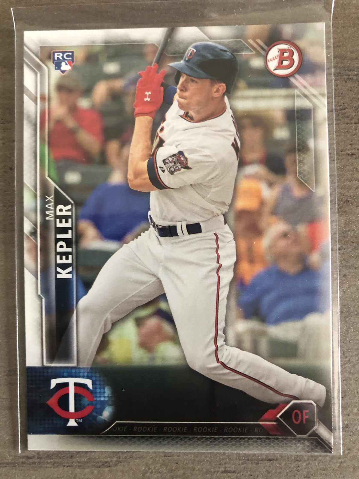 Max Kepler 2016 Bowman Rookie Card RC. Minnesota Twins | eBay