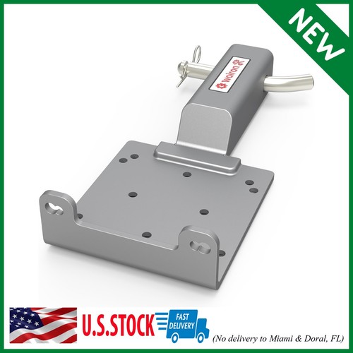 Universal 2" Receiver Trailer Hitch Winch Mount Plate Winch Mounting ...