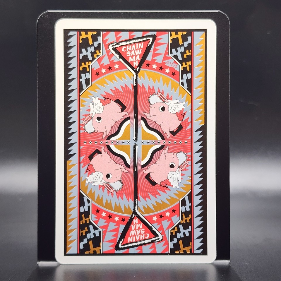 ANGEL DEVIL Chainsaw Man Playing Card Spade 7 Jump Fair 2022 Shueisha ...