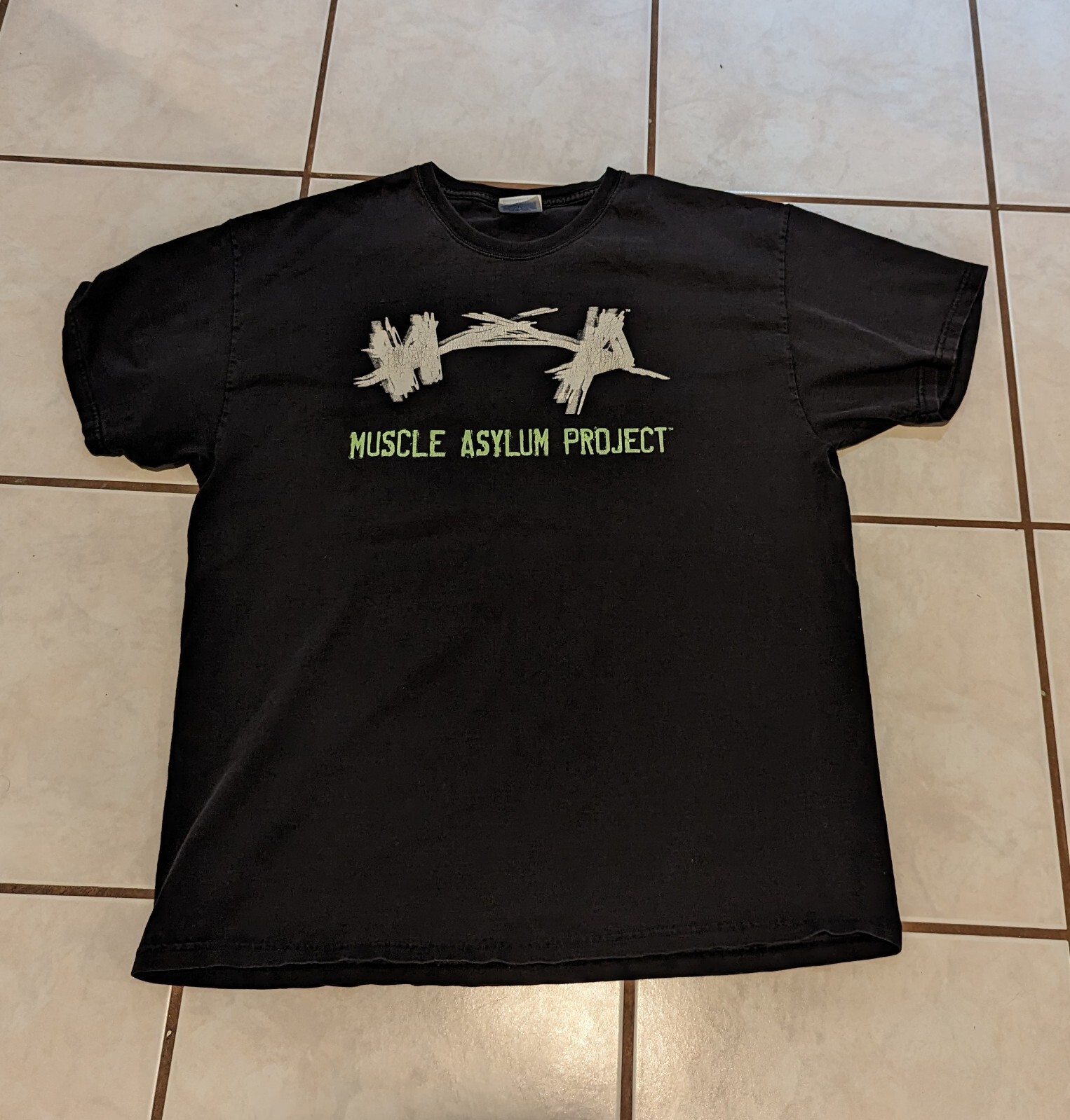 Rare Vintage Muscle Asylum Project Double Sided Tee S… - Gem