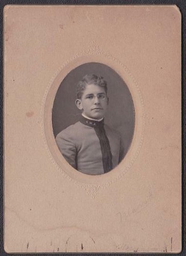 Owen Dougherty in K.M.A. Military Academy Uniform Cabinet Photo (1904 ...