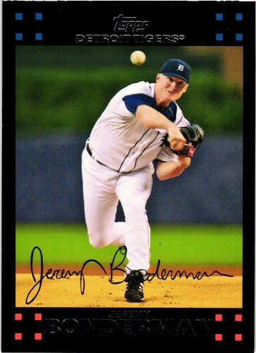 2007 Topps #155 Jeremy Bonderman | eBay
