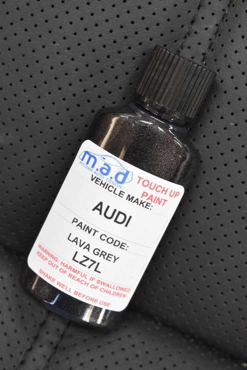 Audi Lava Grey Gray LZ7L Pearl Effect Metallic Touch Up Kit Repair