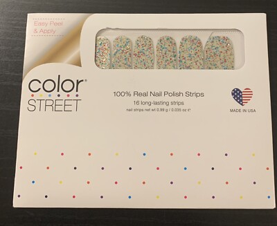 Color Street Nail Polish Strips Glitzburgh Large Package | eBay
