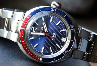 Vostok Amphibian Neptune Mechanical Automatic Diver Wrist Watch 960759 ...