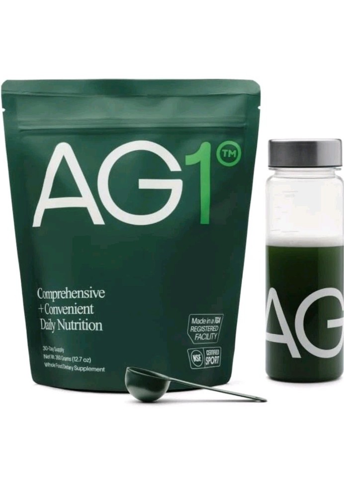 AG1 Greens Powder – 75 Superfood Vitamins, Multivitamin & Probiotic ...