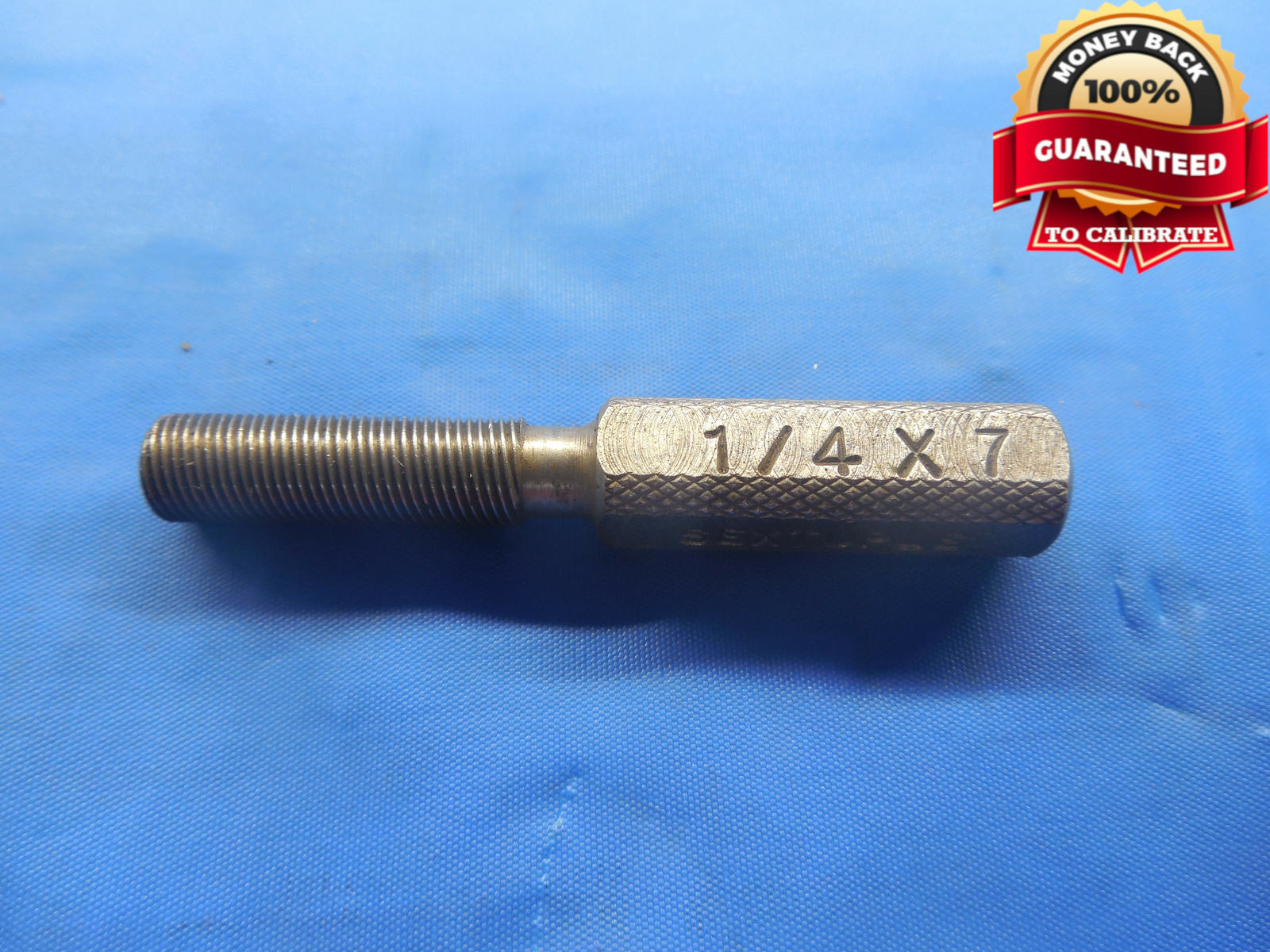 1/4 40 SEXTUPLE LEAD THREAD PLUG GAGE .25 1/4"-40 INSPECTION TOOL GO ...