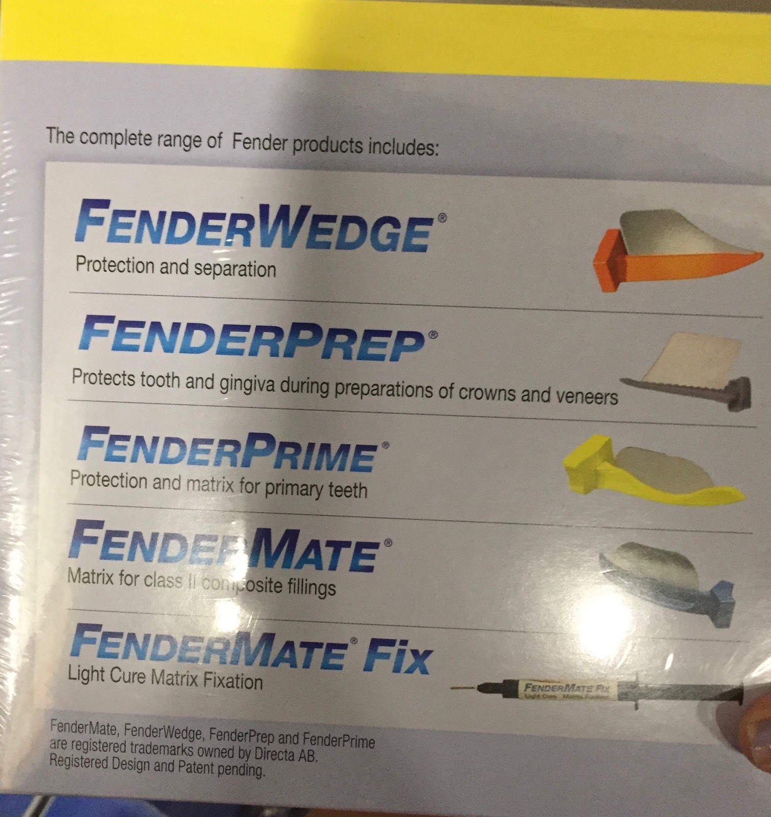 Sample Directa Dental Wedge Guards Fendermate Prep Protection Matrix | eBay