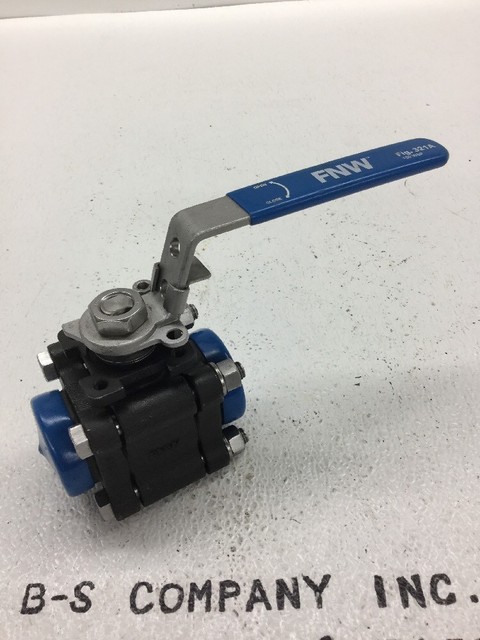 FNW Ball Valve Fig. 321A Full Port 1" 2000 CWP Socket W/ Locking Lever ...