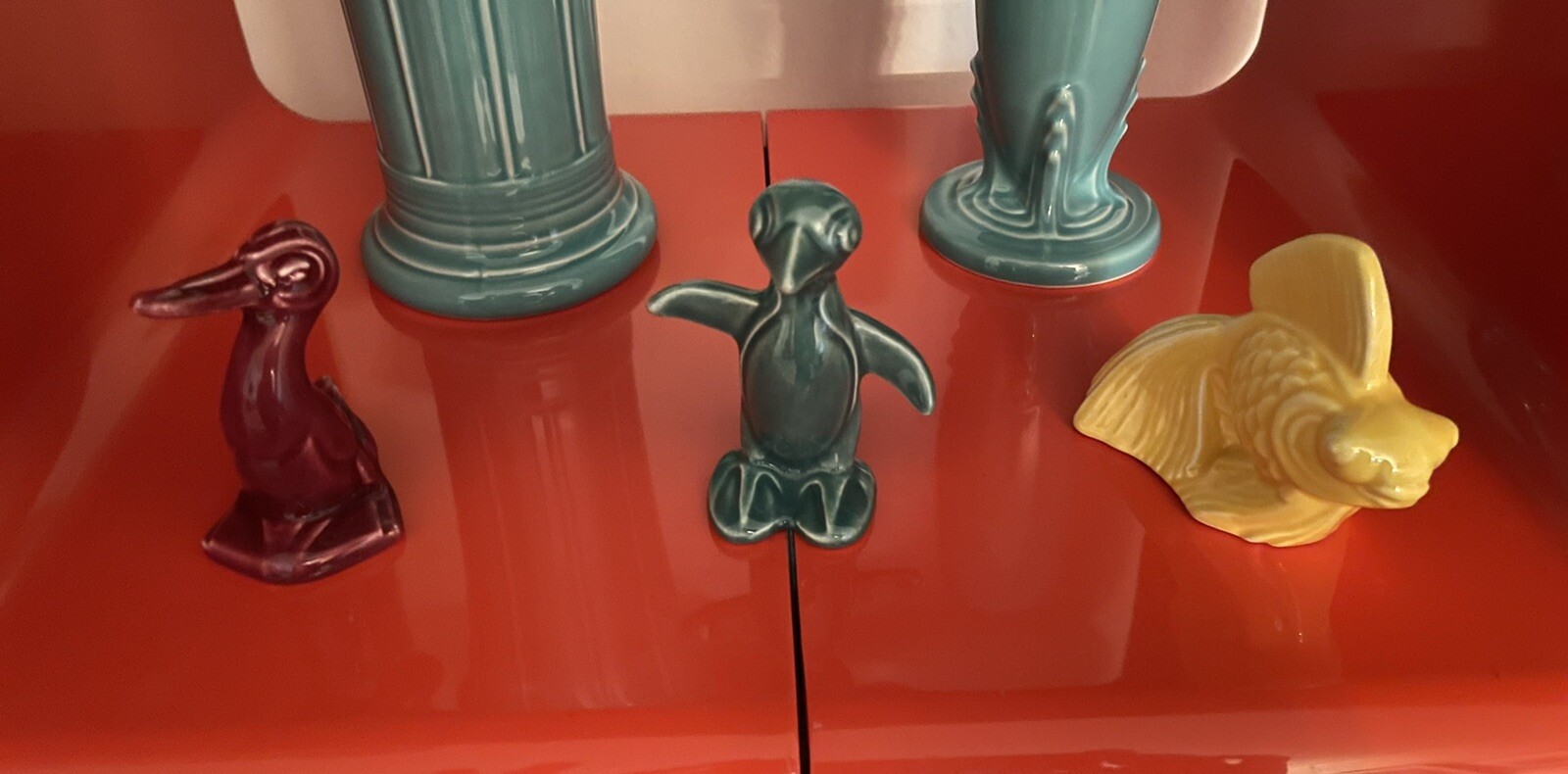 FIESTA® FIESTAWARE HARLEQUIN CAT DONKEY DUCK FISH LAMB PENGUIN ENTIRE ...