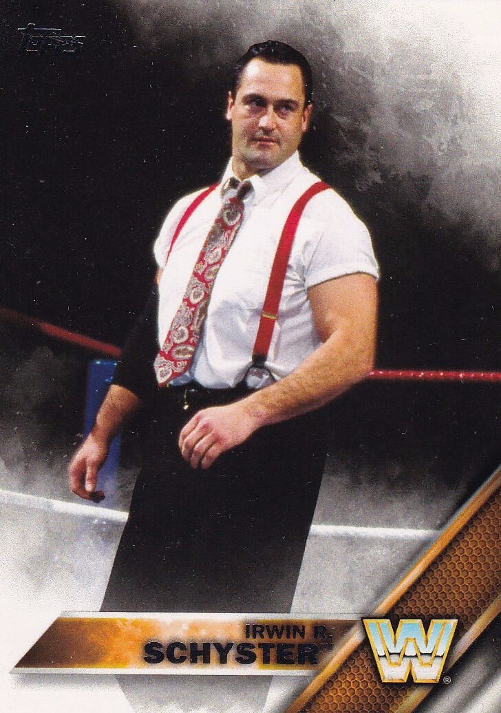 IRS Irwin R Schyster WWE Wrestling Trading Card Legend Topps Wrestler ...